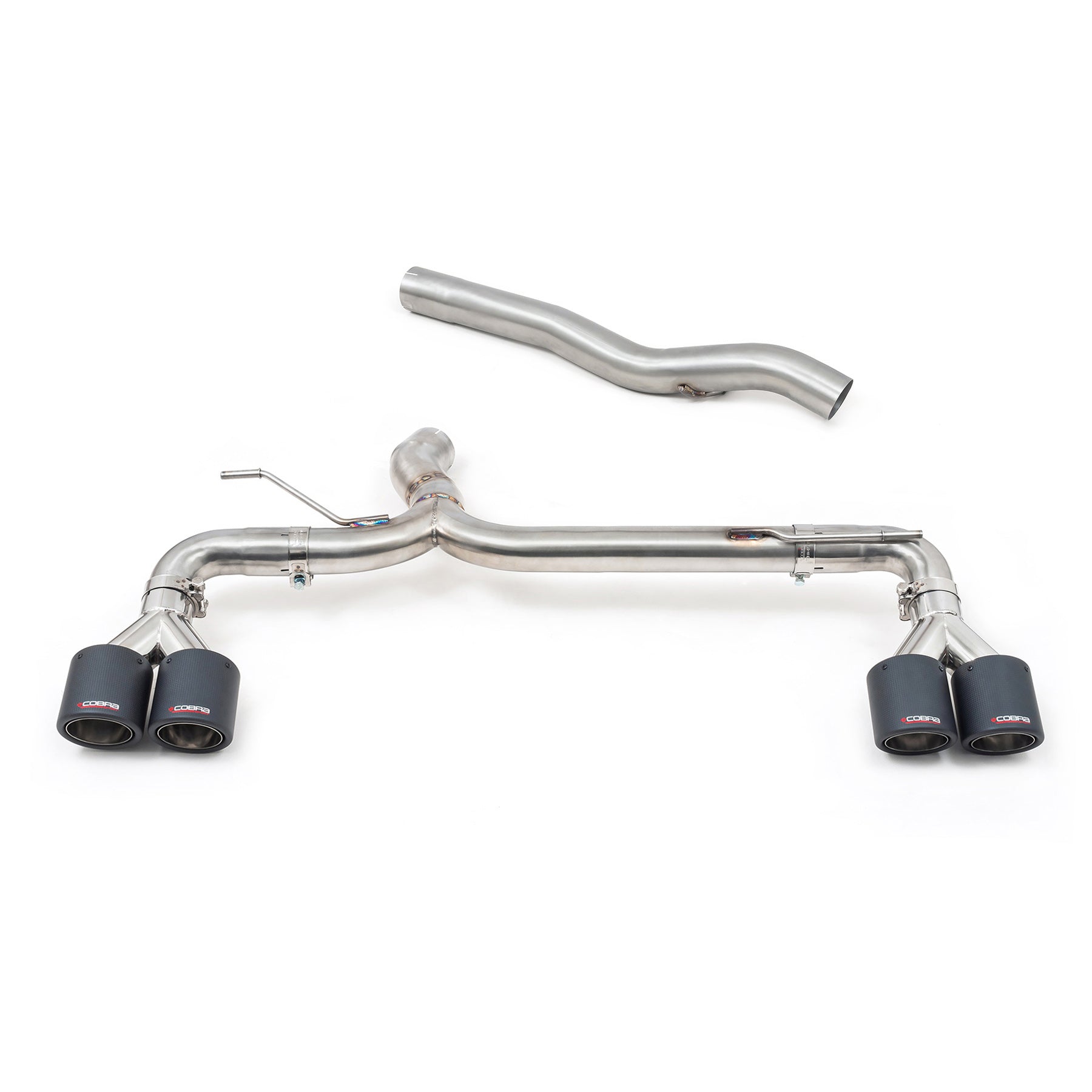 Cobra Sport - BMW M135i (F40) Quad Exit GPF/PPF Back Non-Valved Race ...