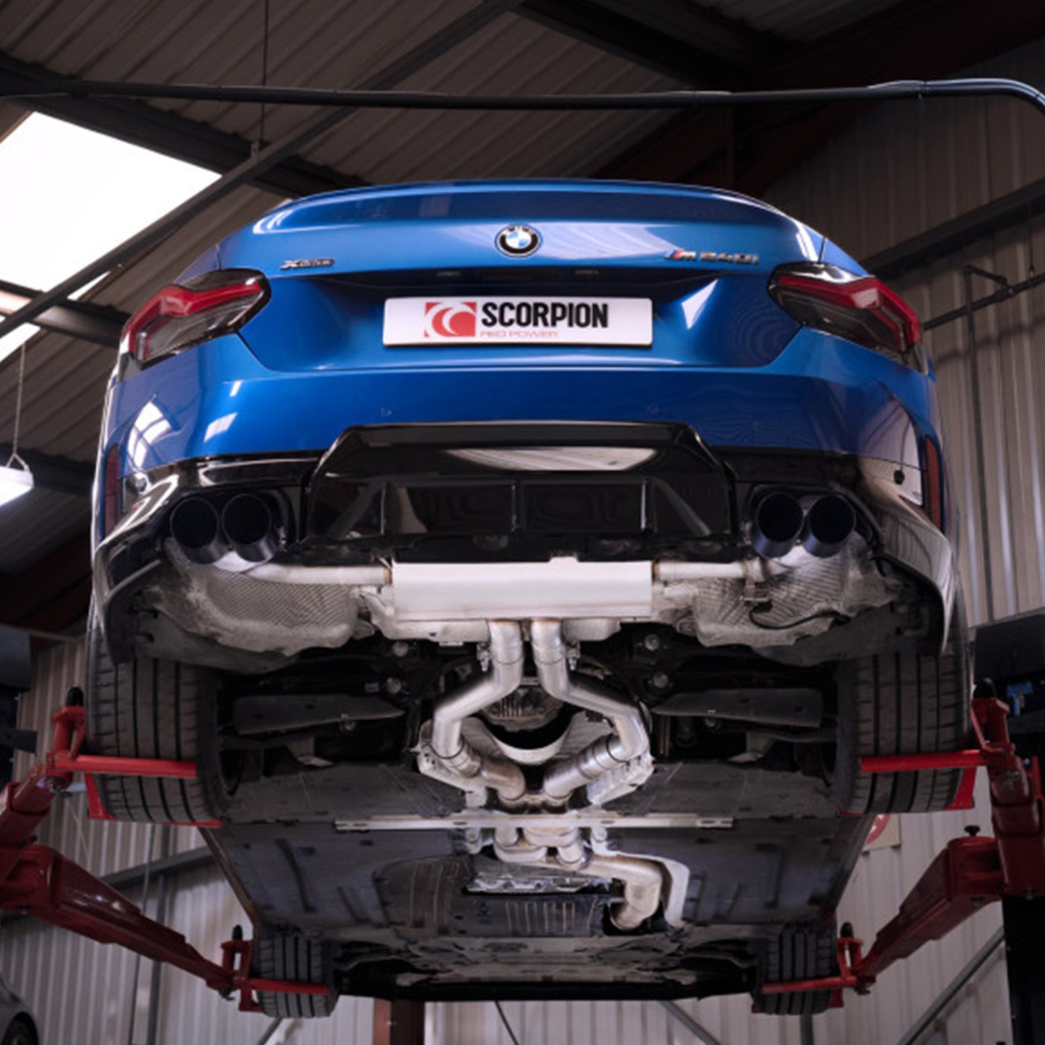 Scorpion OPF Back Exhaust System for BMW G42 M240i (2022+)