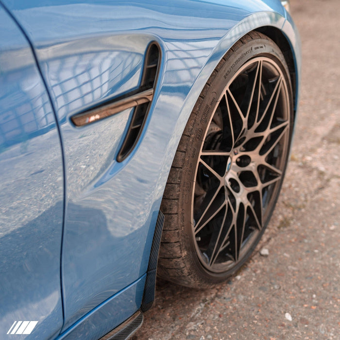 AP BMW M3 F80 & M4 F82 F83 Carbon Fibre Arch Guard Set (2014-2020 ...